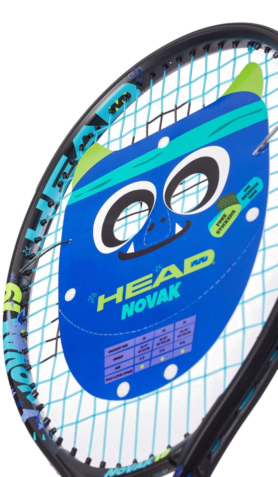Head Novak Junior 19 Racquet | Total Pickleball Australia